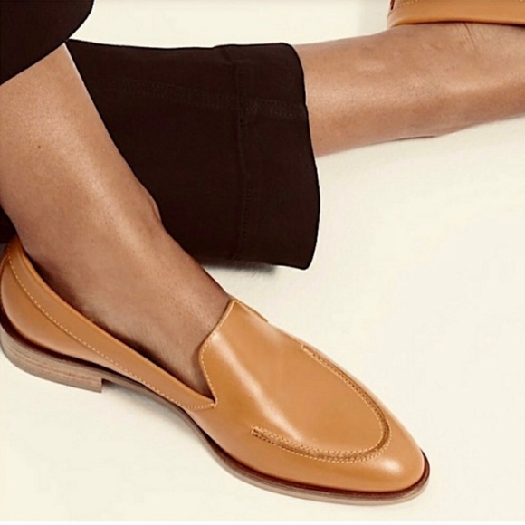 Everlane | Shoes | Everlane The Modern Loafer Camel Brown Leather Snip ...